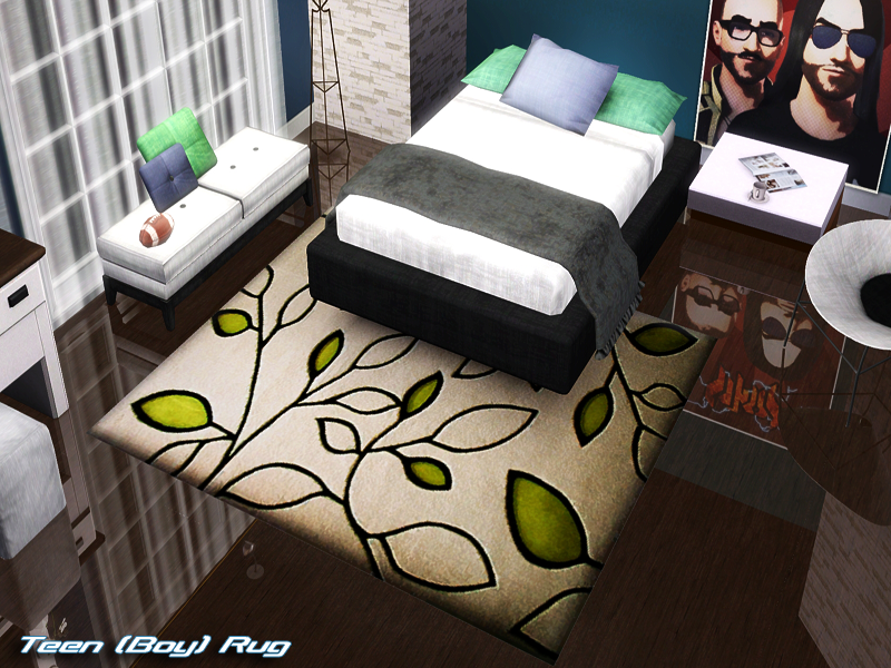 The Sims Resource | Teen (Boy) Rug