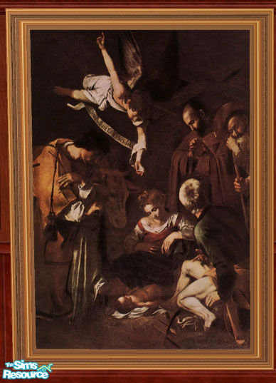 The Sims Resource - Nativity with St Francis & St Lawrence by ...