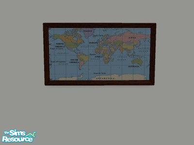 The Sims Resource - Map of The World...