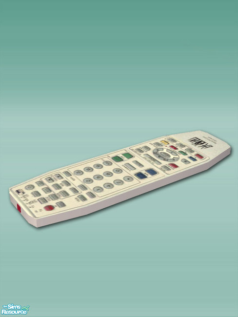 The Sims Resource - Samsara - TV Decorative Remote - Mesh