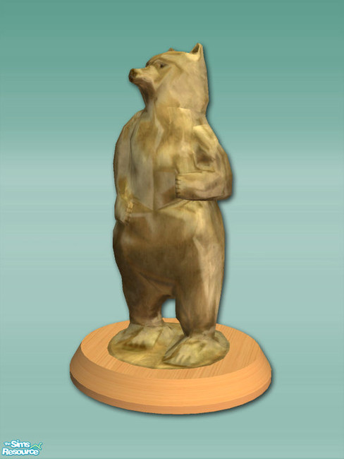 The Sims Resource - Samsara - Bear Figure - Mesh