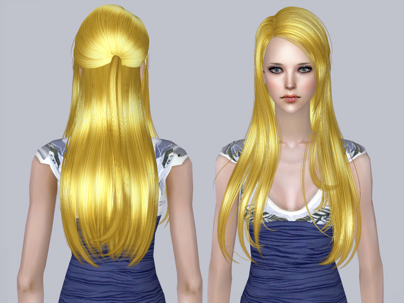 The Sims Resource | Skysims Hair 007 Gold