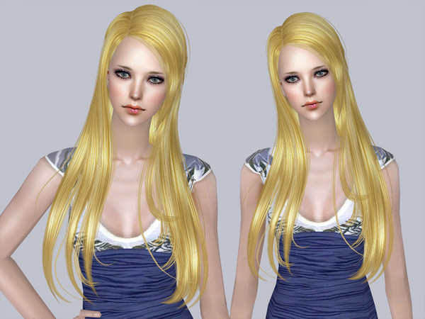 The Sims Resource | Skysims Hair 007 Gold2