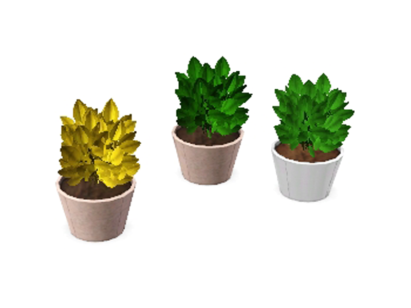 The Sims Resource | Orchid Dining Herbal Plant