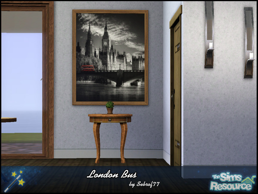 The Sims Resource - London Bus by Sebrof77