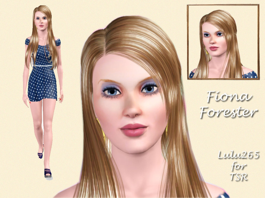The Sims Resource - Fiona Forester