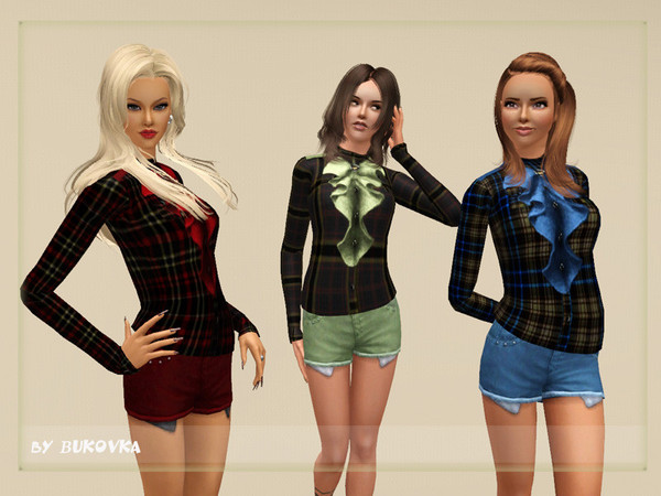 The Sims Resource - Summer Blouse