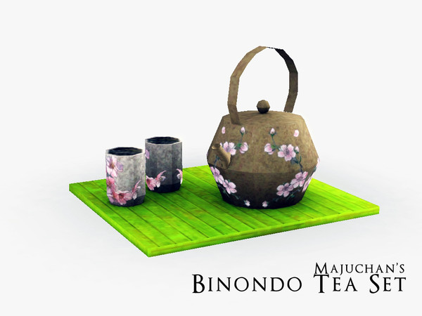 The Sims Resource | Binondo Tea Set