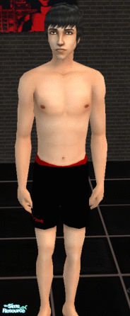 The Sims Resource | Goth Boxers