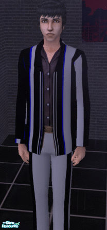 The Sims Resource | Goth Suit