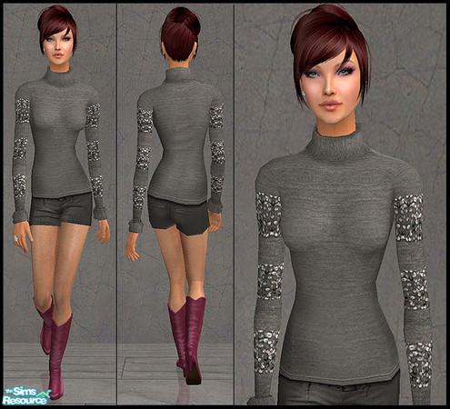 The Sims Resource | Profusion - Heather grey