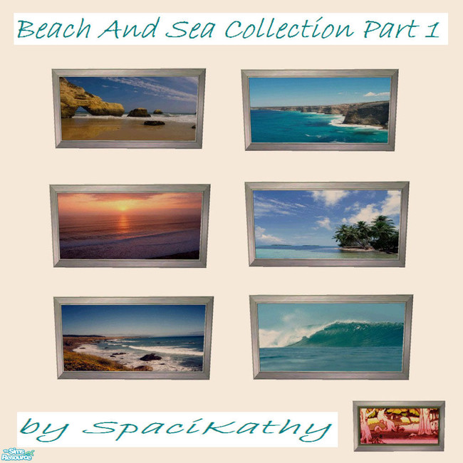 The Sims Resource - Beach and Sea Collection Part 1