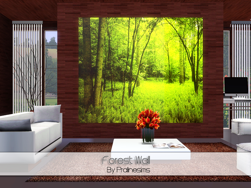 The Sims Resource | Forest Wall