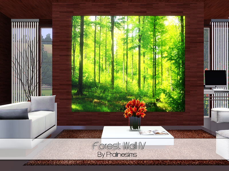 The Sims Resource | Forest Wall IV