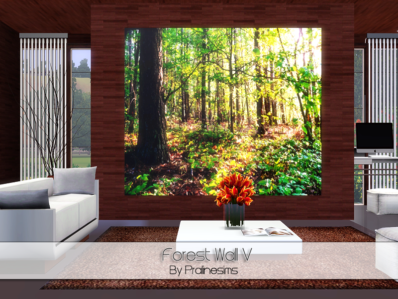 The Sims Resource - Forest Wall V