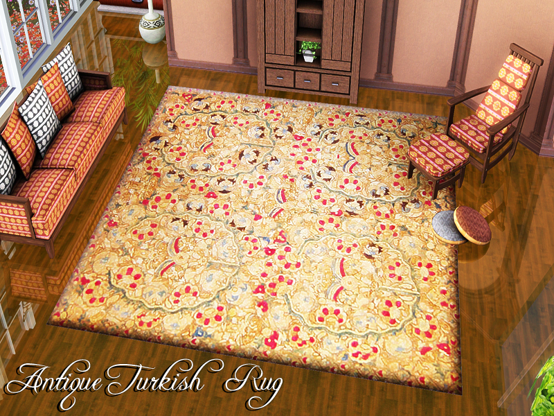 The Sims Resource | Antique Turkish Rug
