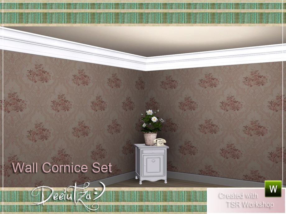 The Sims Resource | Wall Cornice Set