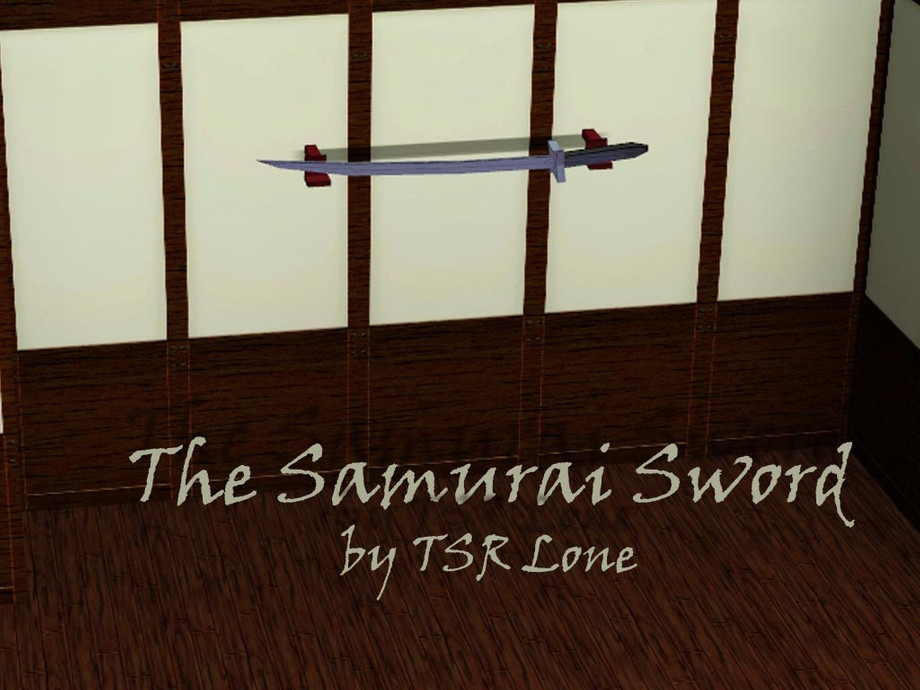 The Sims Resource | The Samurai Sword