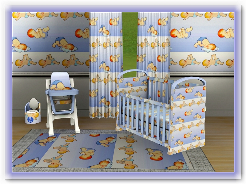 The Sims Resource - marcorse_boy blue pattern