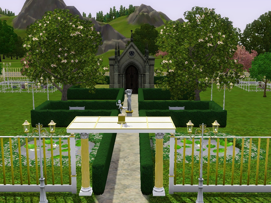 The Sims Resource - Garden of Peace Cemetery