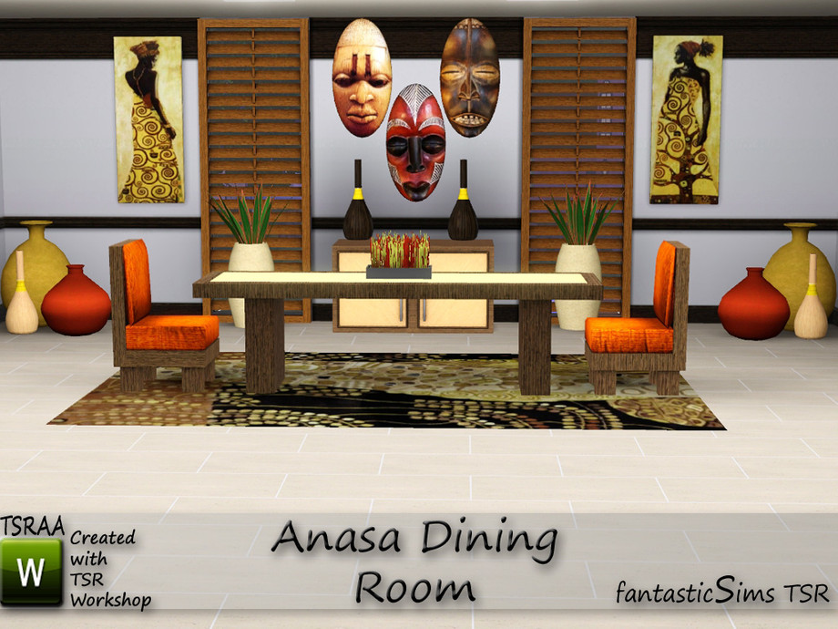 The Sims Resource | Anasa DR African Woman Paintings