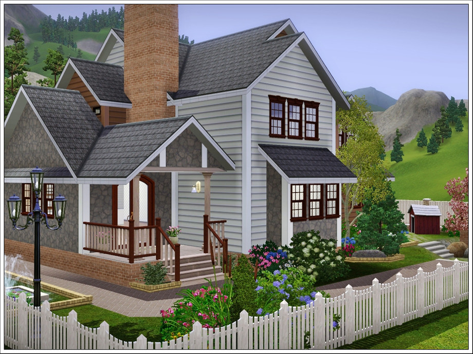The Sims Resource | Spring Cottage