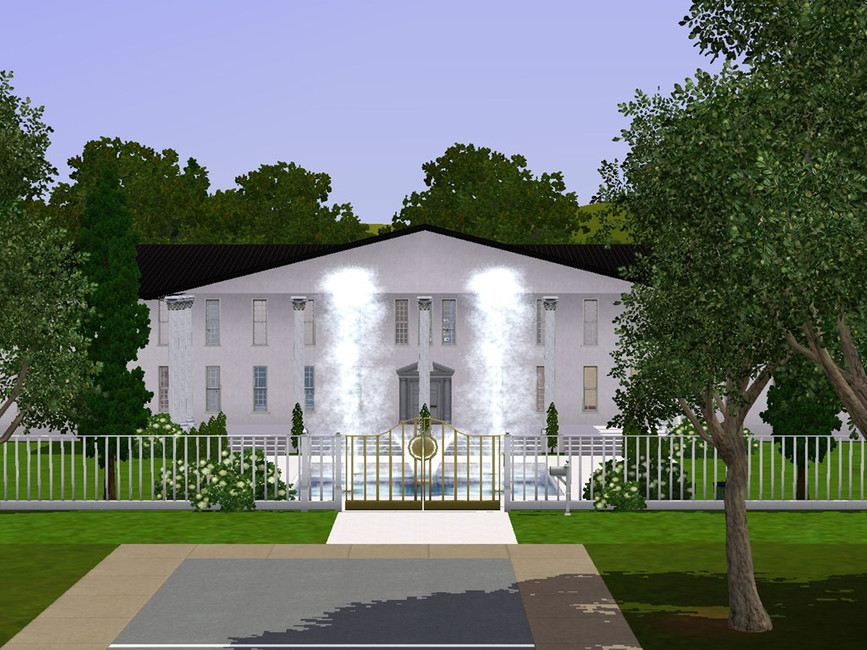 The Sims Resource - White Mansion