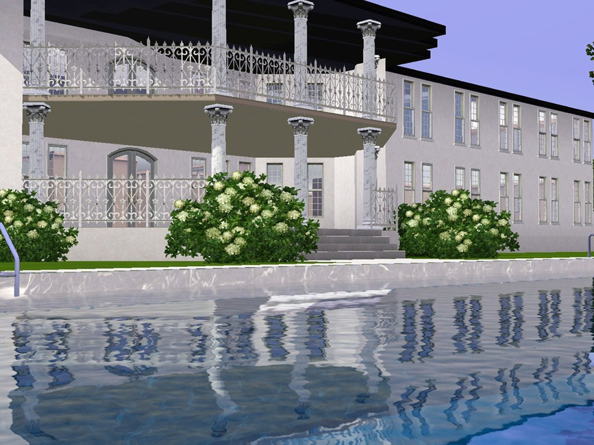 The Sims Resource - White Mansion