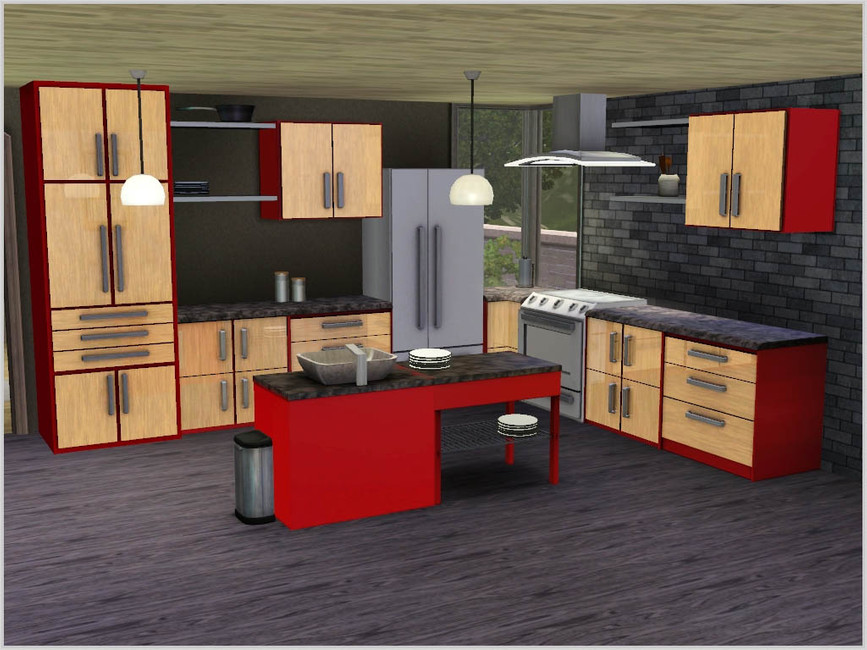 The Sims Resource - Akira Kitchen