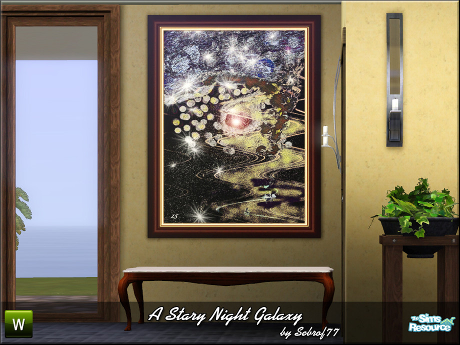 The Sims Resource | A Stary Night Galaxy v05-08-1459