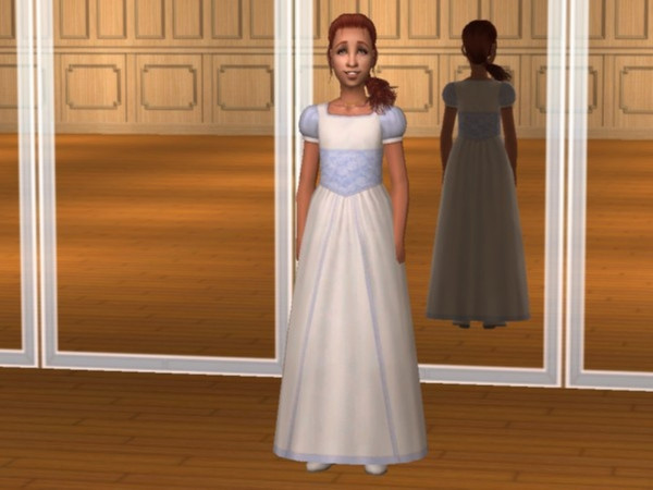 The Sims Resource | Princess Dress Recolors - Blue Princess Dress