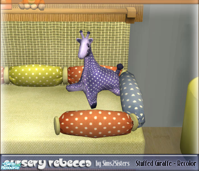The Sims Resource | Stuffed Giraffe - Recolor