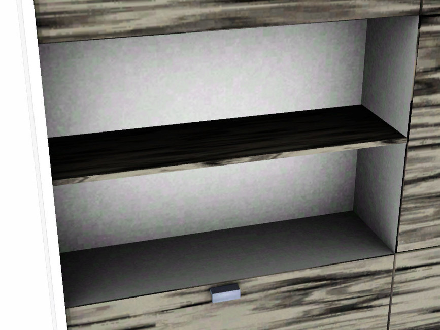 The Sims Resource - Koby Wide Cabinet Shelf