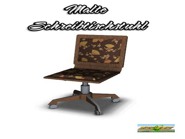 The Sims Resource | S3C Malte office chair