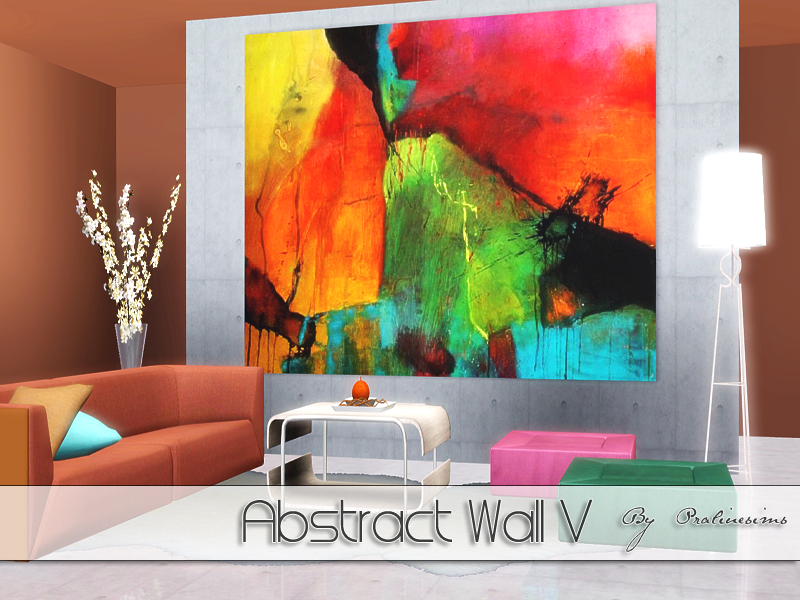 The Sims Resource | Abstract Wall V