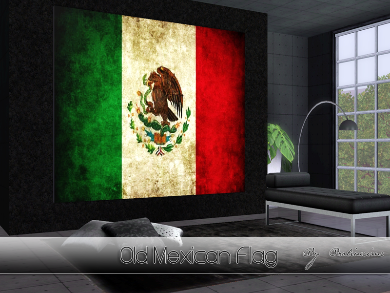 The Sims Resource | Old Mexican Flag
