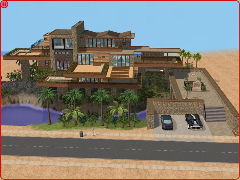 Tropical Home Hillside Designs