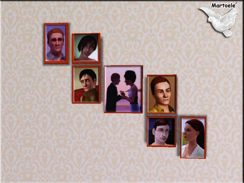 The Sims Resource | mt_Composition Photo Frames