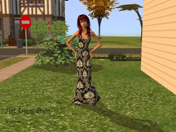 The Sims Resource - Art Deco Dress
