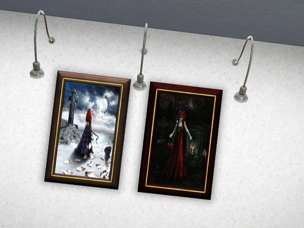 The Sims Resource | Goth Painting