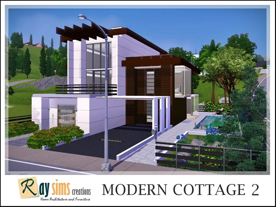 The Sims Resource | Modern Cottage 2