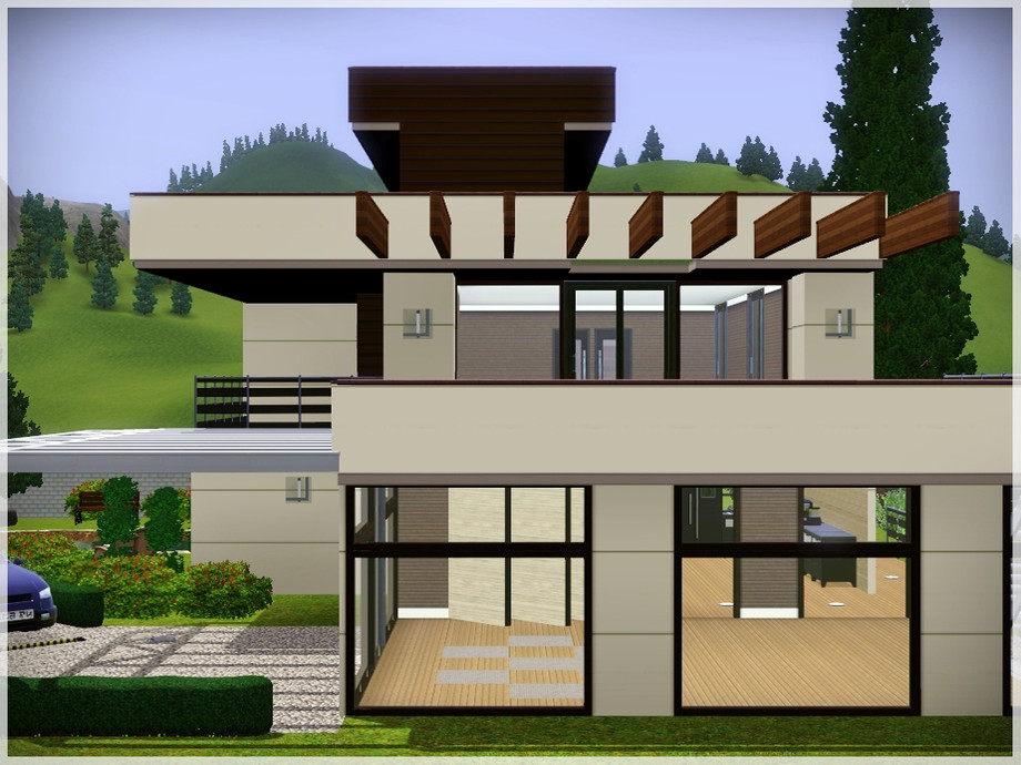 The Sims Resource | Modern Cottage 1