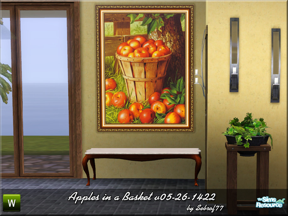 The Sims Resource | Apples in a Basket v05-26-1422