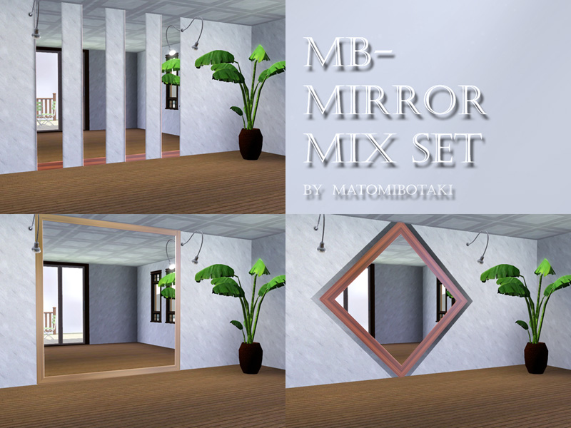 The Sims Resource | MB-MirrorMixSet