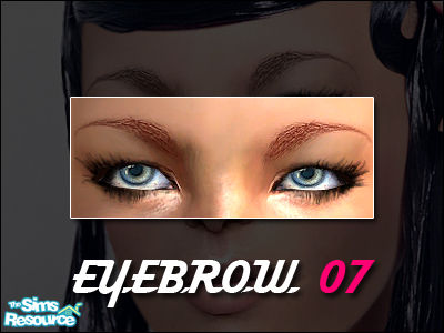 The Sims Resource - Eyebrow 07-010