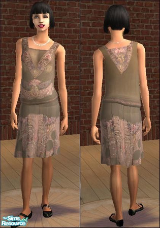 The Sims Resource | Flapper Dress