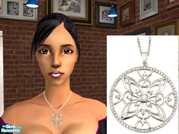The Sims Resource | Diamond Pendant