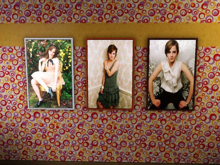 The Sims Resource | Emma Watson Paintings