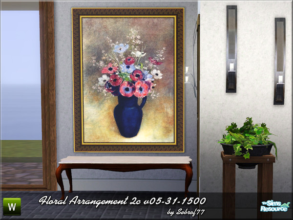 The Sims Resource | Floral Arrangement 2c v05-31-1500