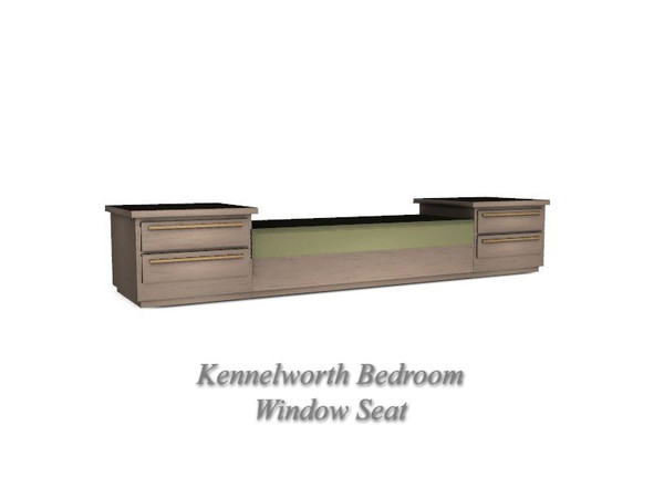The Sims Resource | Kennelworth Bedroom Window Seat